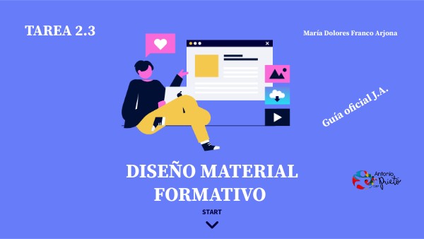 DISEÑO DE MATERIAL FORMATIVO - M DOLORES FRANCO ARJONA | Genially