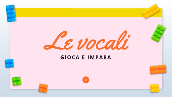 LE VOCALI | Genially
