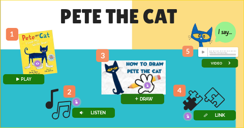 Pete the Cat | Genially