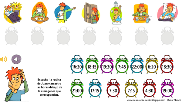 Rutina de Juan | Genially