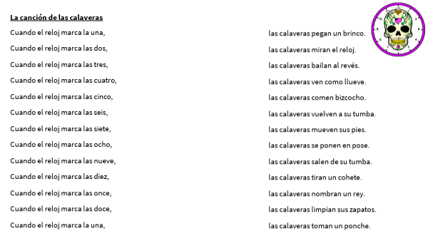 cancion de las calaveras | Genially