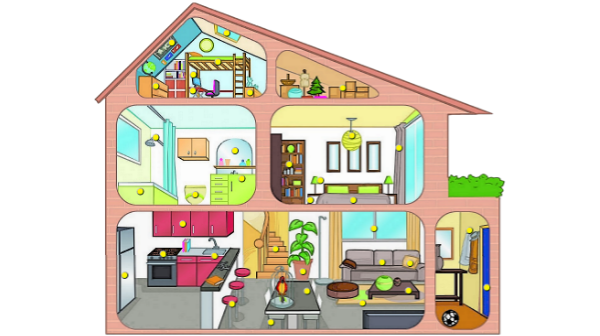 La casa - vocabulario | Genially