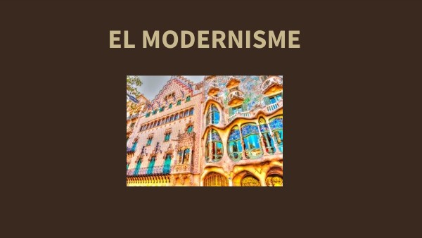Modernisme | Genially