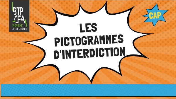 les pictogrammes d'interdiction