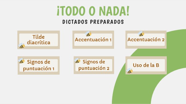 ¡Todo o nada!