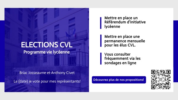 Programme vie lycéenne | Genially