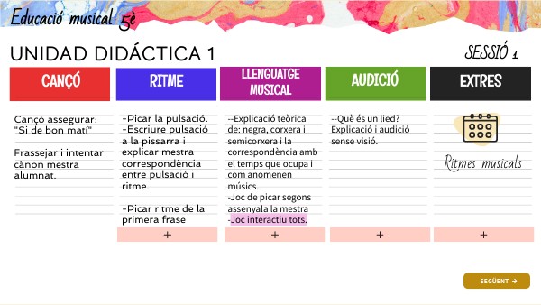 5è Programació musical | Genially