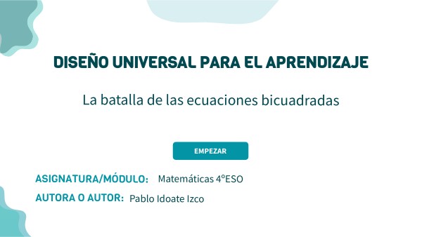 Ecuaciones bicuadradas | Genially