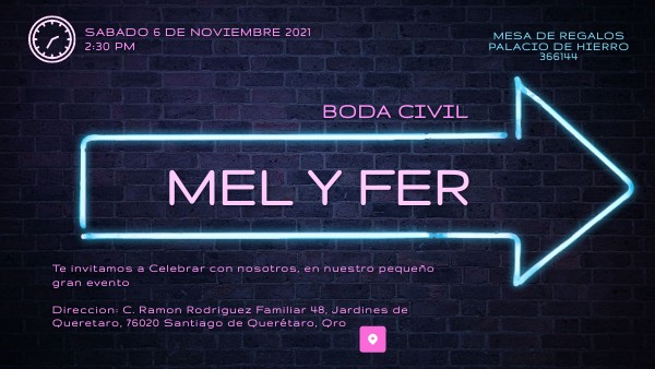 BODA MEL Y FER | Genially