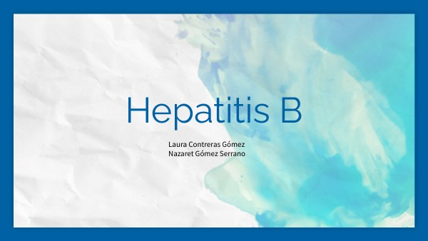Hepatitis B | Genially