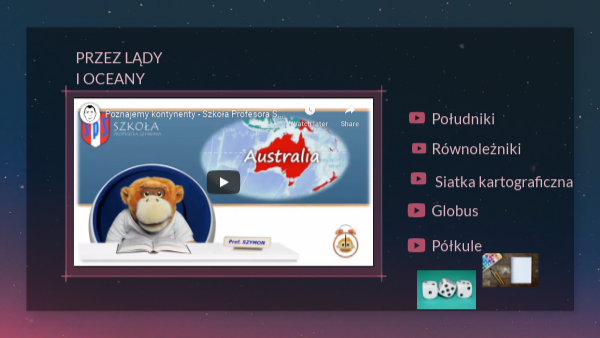Przez lądy i oceany-kl.5 | Genially