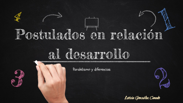 Postulados en relación al desarrollo | Genially