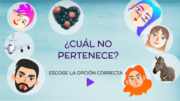 JUEGO CUÁL NO PERTENECE