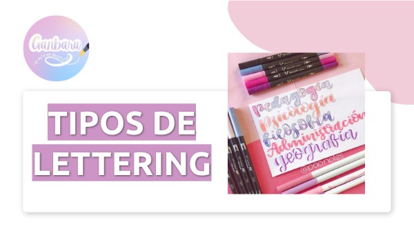 PRESENTACIÓN TIPOS DE LETTERING