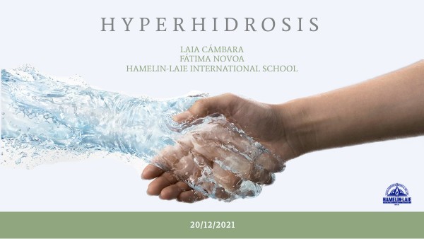 Hyperhidrosis | Genially