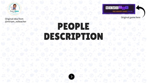 People description speaking | Genially