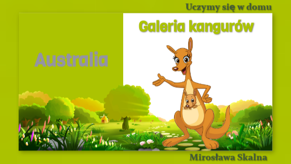 AUSTRALIA-GALERIA KANGURÓW | Genially