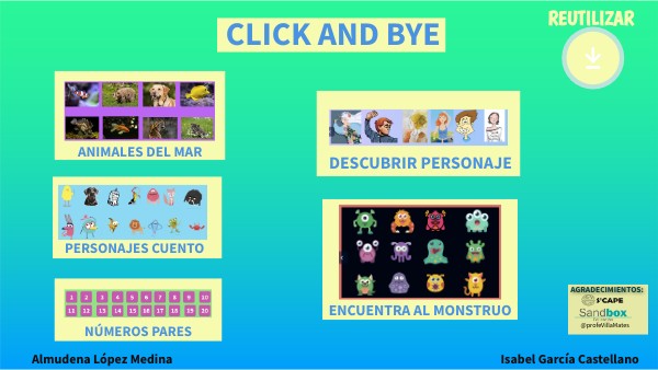 EJEMPLOS CLICK AND BYE | Genially