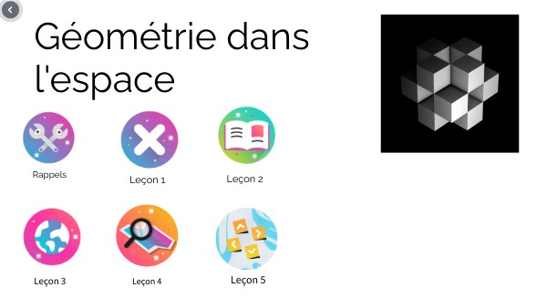 3° chapitre 10 : Géométrie dans l'espace | Genially