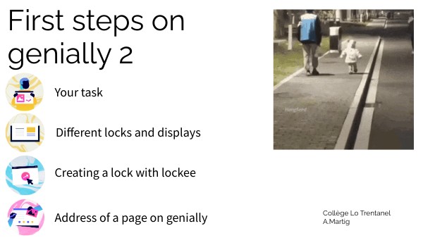First steps on genially 2