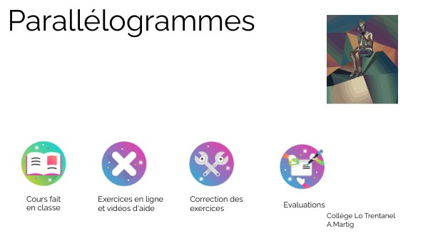 5° chapitre 10 : Angles et parallélisme | Genially