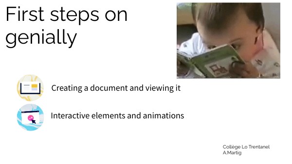 First steps on genially | Genially