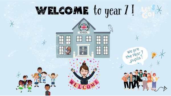 Copie - welcome to year 7 | Genially