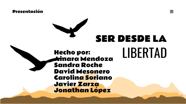 PRESENTACIÓN LIBERTAD | Genially