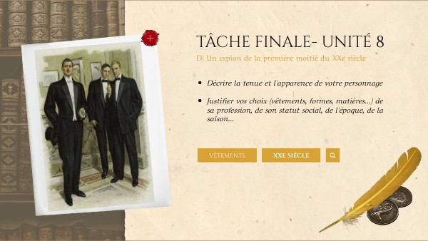Tâche finale- Unité 8
