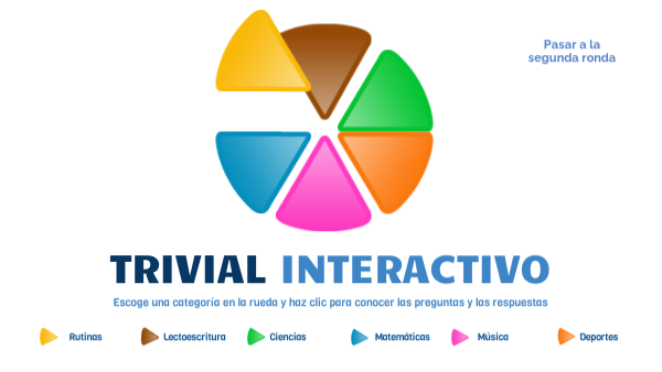 TRIVIAL 5 AÑOS | Genially