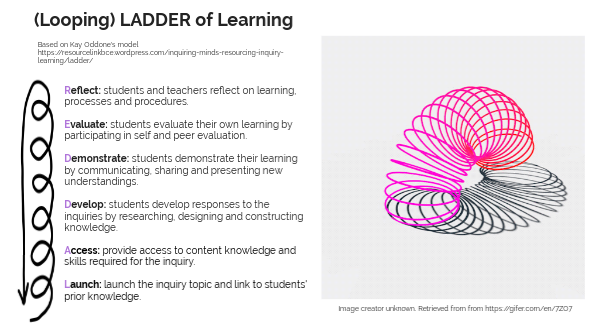 Looping Ladder of Learning