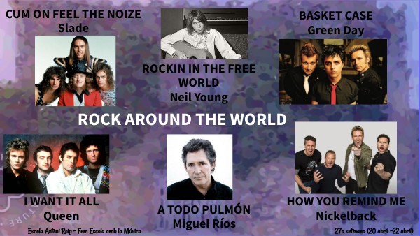 ROCK AROUND THE WORLD