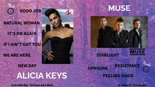Alicia Keys i Muse