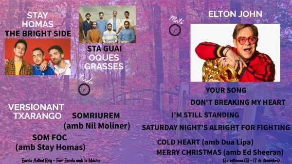 ELTON JOHN - STAY, OQUES I TXARANGO | Genially