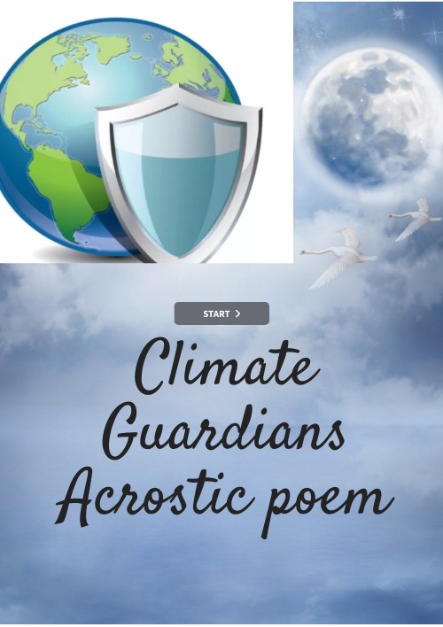 Climate Guardians Acrostic poem