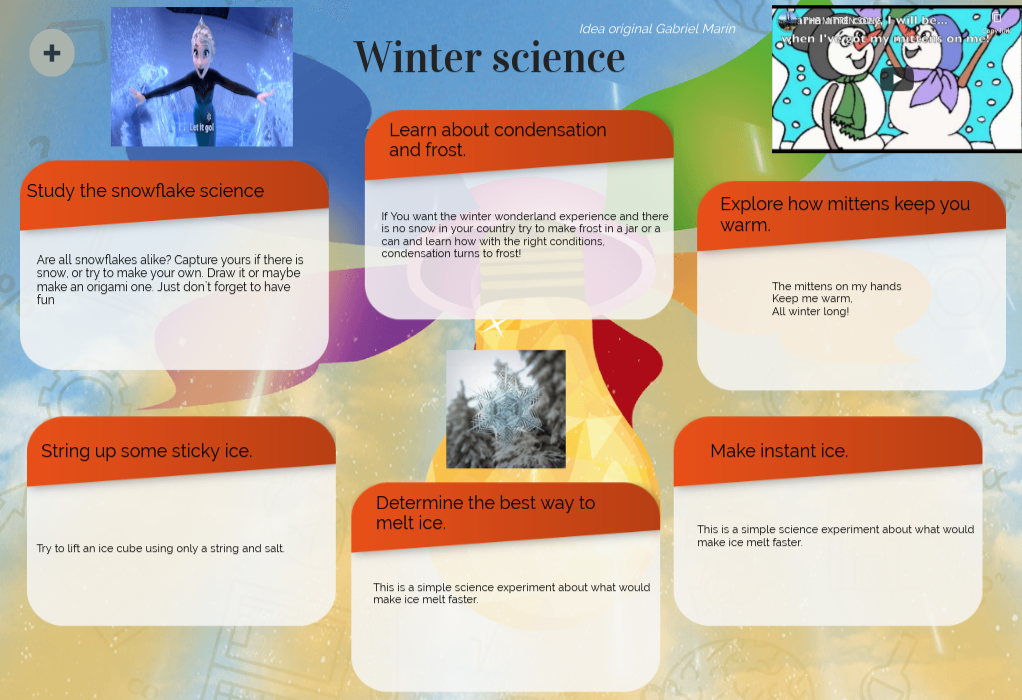 Winter science - janury and february | Genially