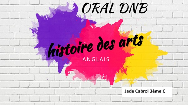 histoire des arts | Genially