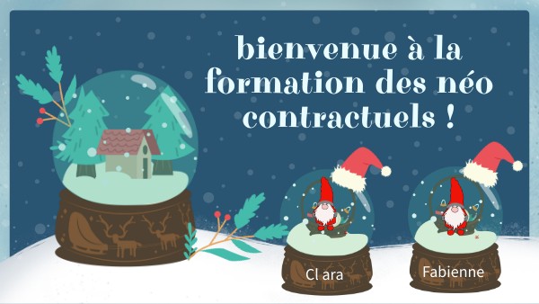 contractuels accueil | Genially