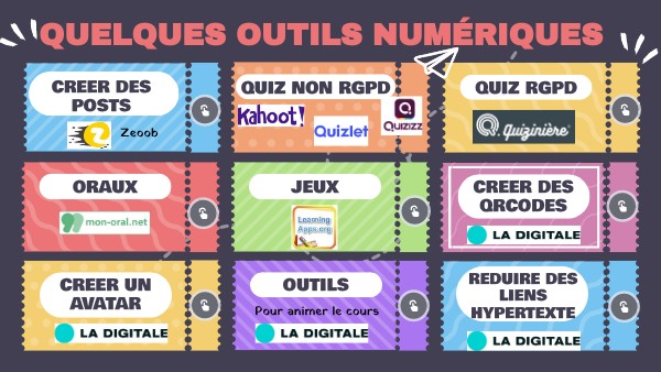 les outils numériques