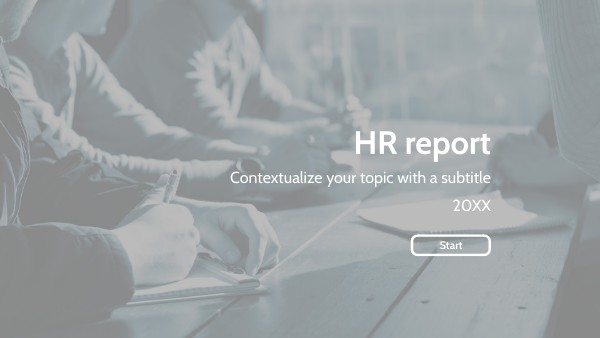 Hr report | Genially