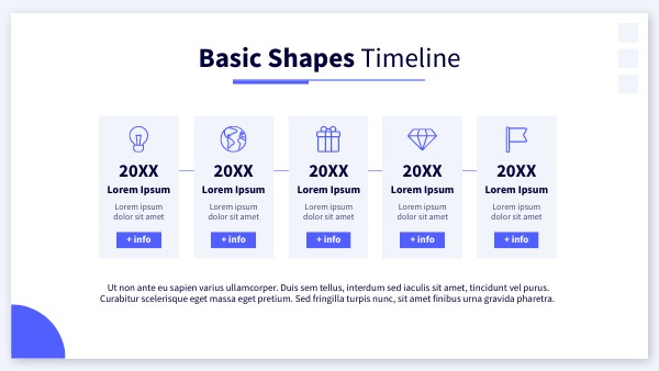BASIC SHAPES TIMELINE | Genially