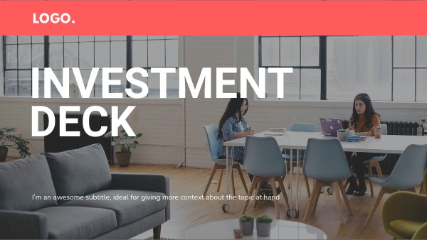 INVESTMENT DECK | Genially