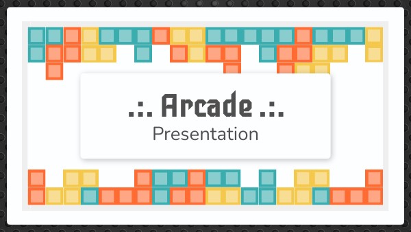 ARCADE PRESENTATION | Genially