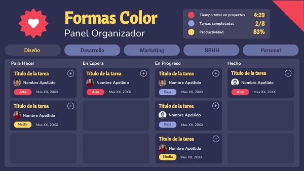 ORGANIZADOR FORMAS COLOR | Genially