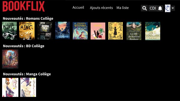 Bookflix CDI mars 2021