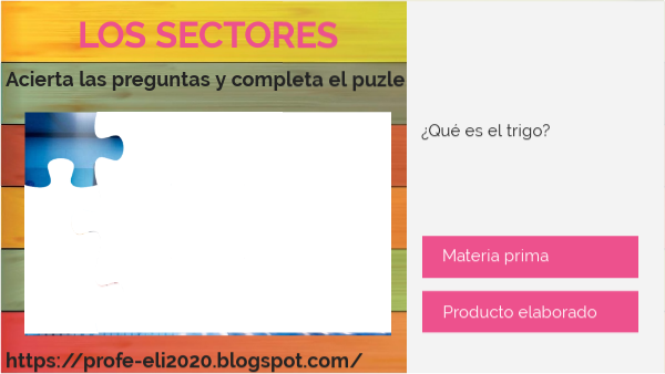 REPASO SECTOR PRIMARIO Y SECUNDARIO 3º | Genially