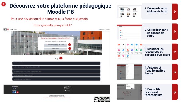 Découvrir Moodle P8 -Étudiants | Genially