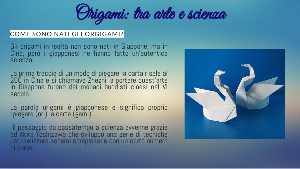 Origami | Genially