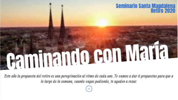 Caminando con María