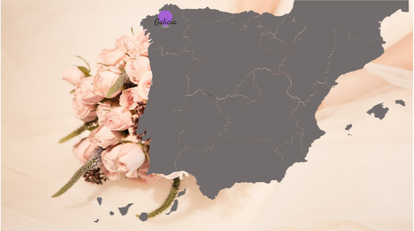 Mapa bodas